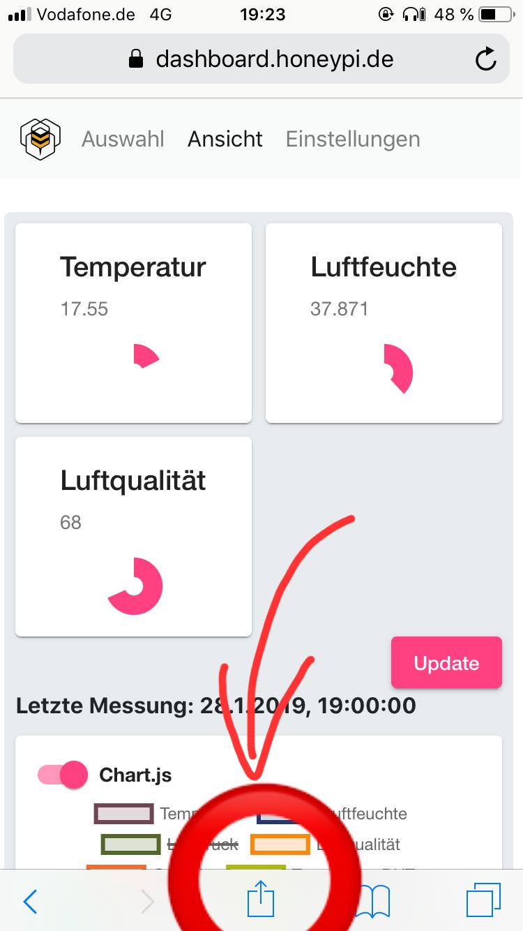 HoneyPi iOS App – HoneyPi